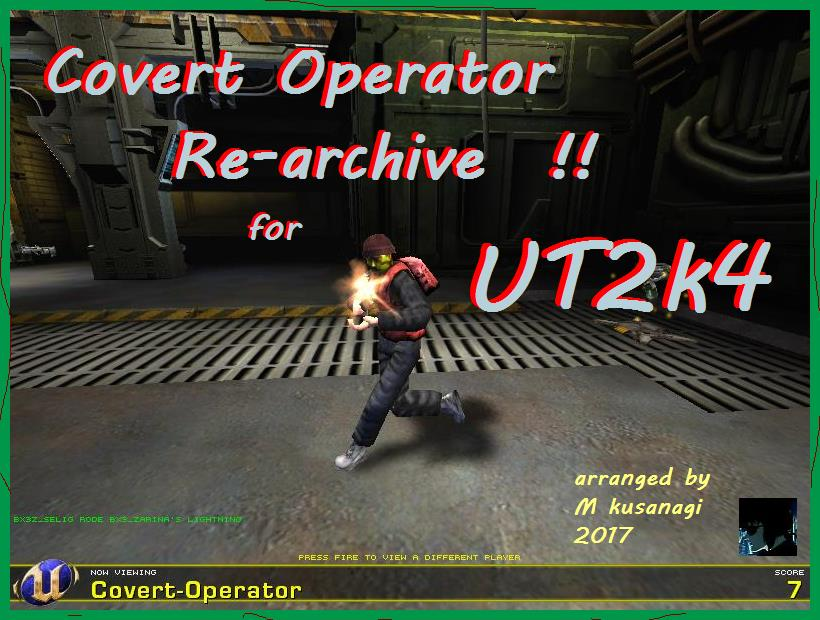 Unreal Archive / Unreal Tournament 2004 (UT2004) / Models / Covert-Operator